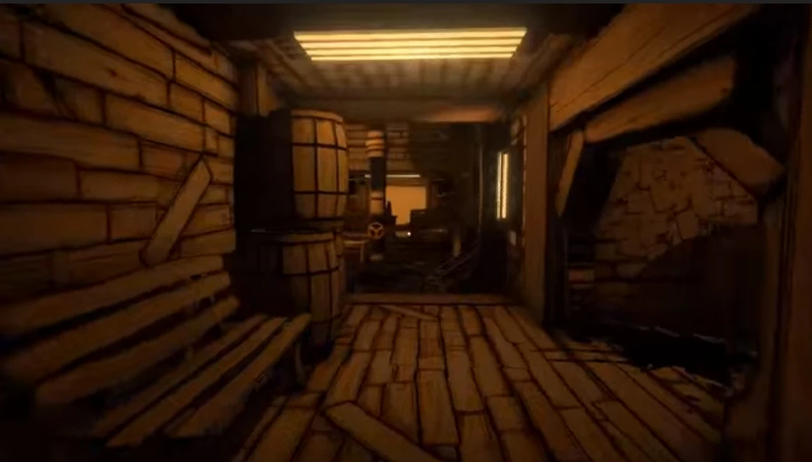 Hallway 1 | Bendy And The Ink Machine Downward Fall Wiki | Fandom