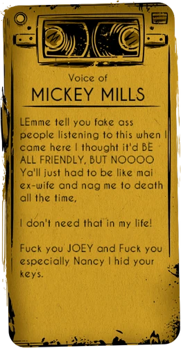 Mickey Mills | Bendy And The Ink Machine Downward Fall Wiki | Fandom