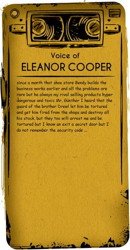 Eleanor Cooper | Bendy and the Ink Machine OC Wiki | Fandom