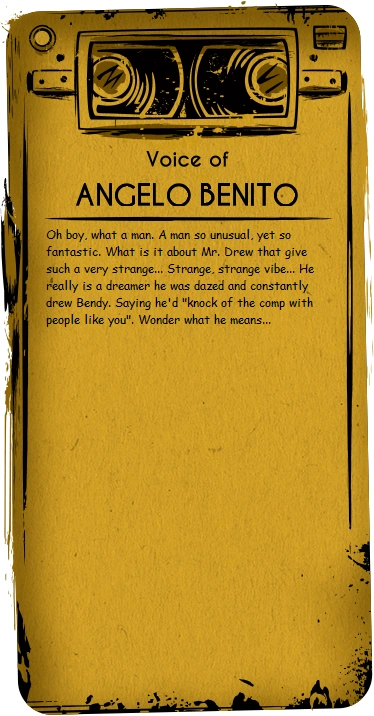 Angelo Benito | Bendy and the Ink Machine OC Wiki | Fandom