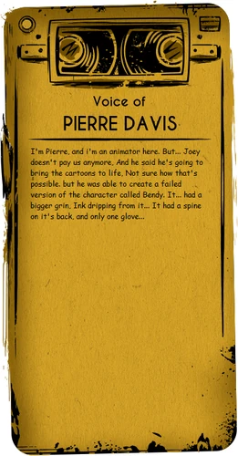 Pierre Davis | Bendy and the Ink Machine OC Wiki | Fandom