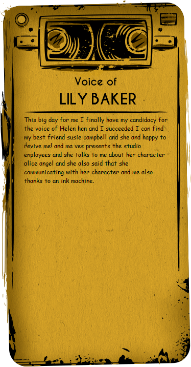 Lily Baker | Bendy and the Ink Machine OC Wiki | Fandom