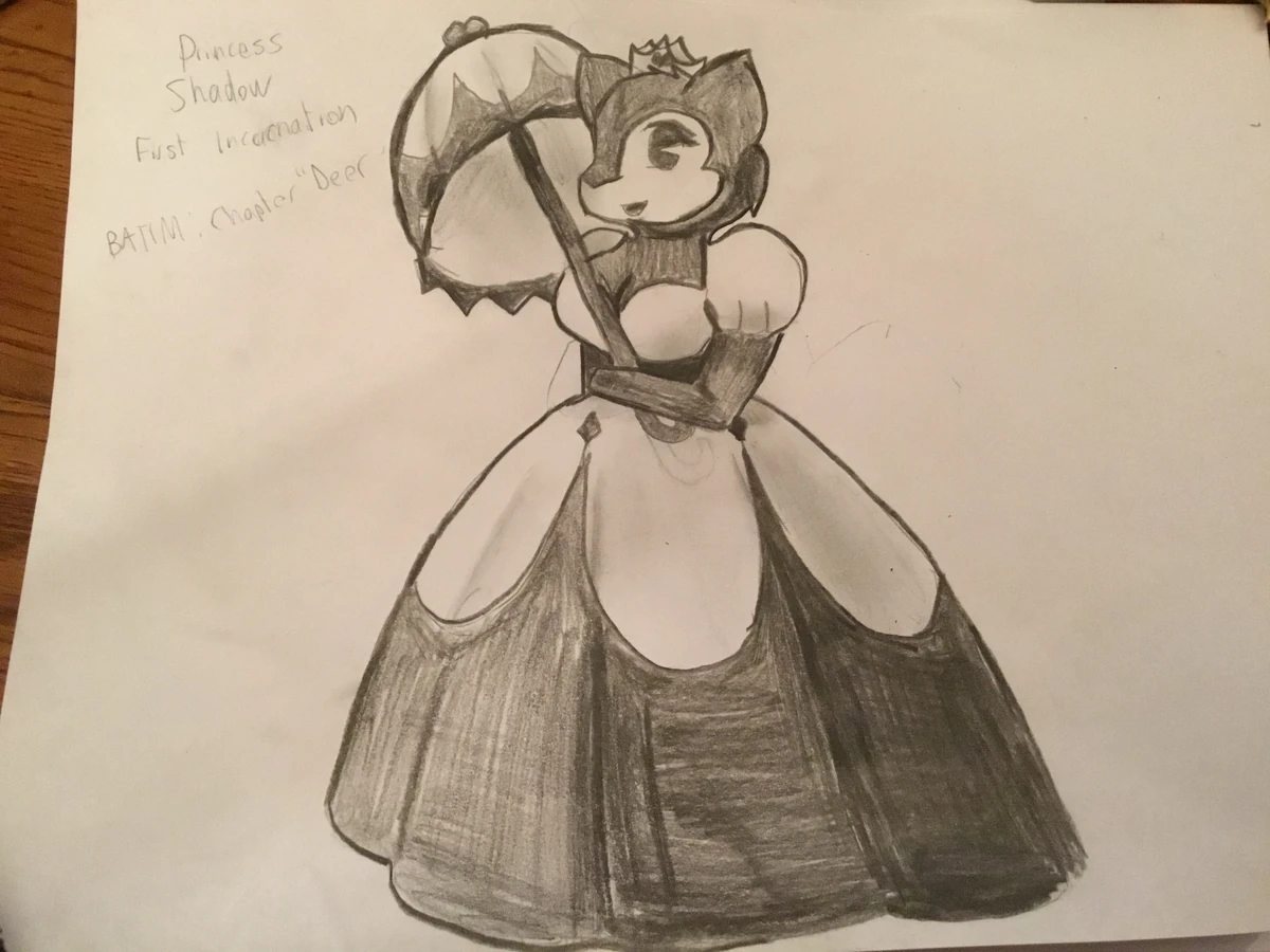 Princess Shadow The Deer | Bendy and the Ink Machine OC Wiki | Fandom