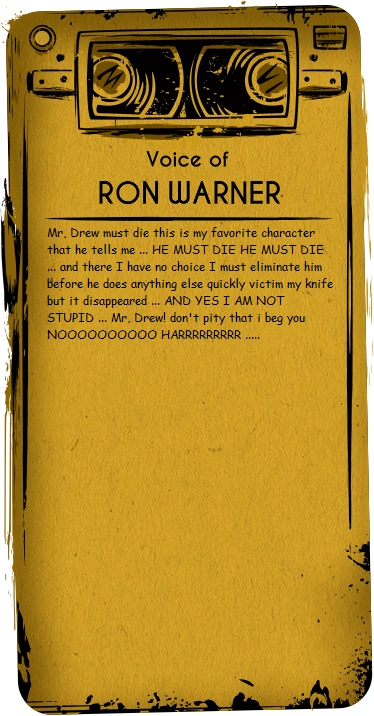 Ron Warner | Bendy and the Ink Machine OC Wiki | Fandom