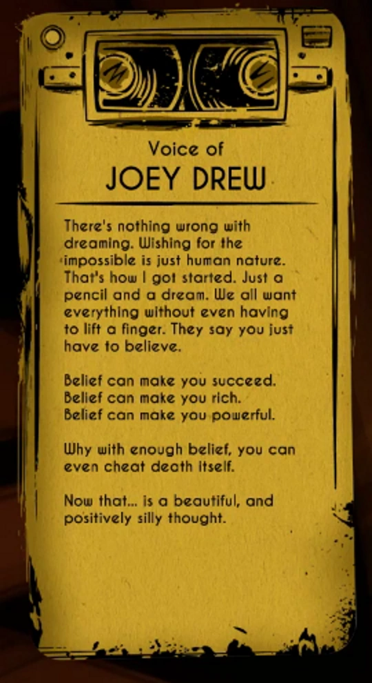 Joey Drew | Bendy Wiki PL | Fandom