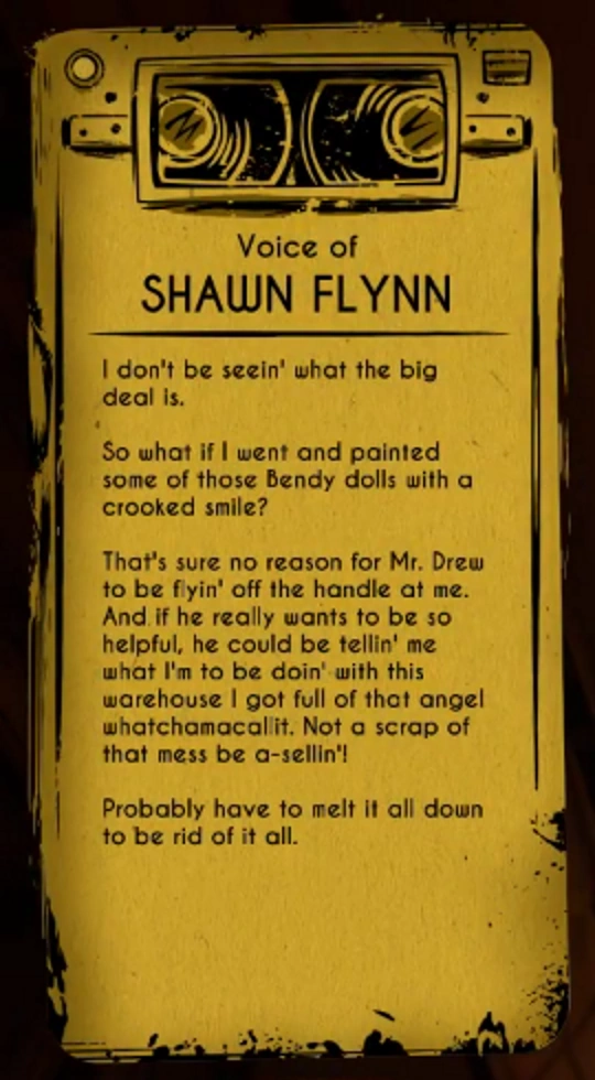 Shawn Flynn | Bendy Wiki | Fandom