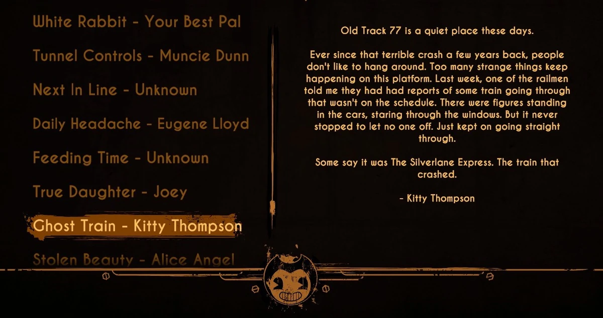 Ghost Train | Bendy Wiki | Fandom