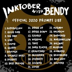 Inktober | Bendy Wiki | Fandom