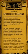 Bertrum Piedmont | Bendy Wiki | Fandom