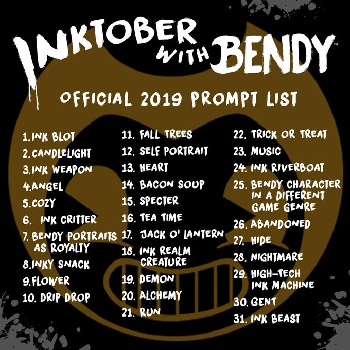 Inktober | Чернильная энциклопедия | Fandom