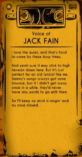 Jack Fain | Bendy And The Ink Machine Wiki | Fandom
