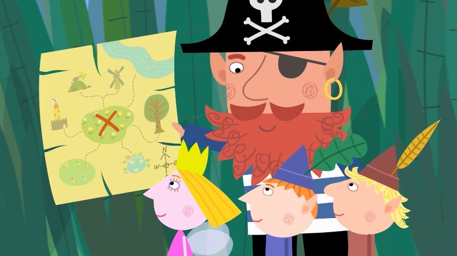 Redbeard the Elf Pirate (episode) | Ben & Holly's Little Kingdom Wiki ...