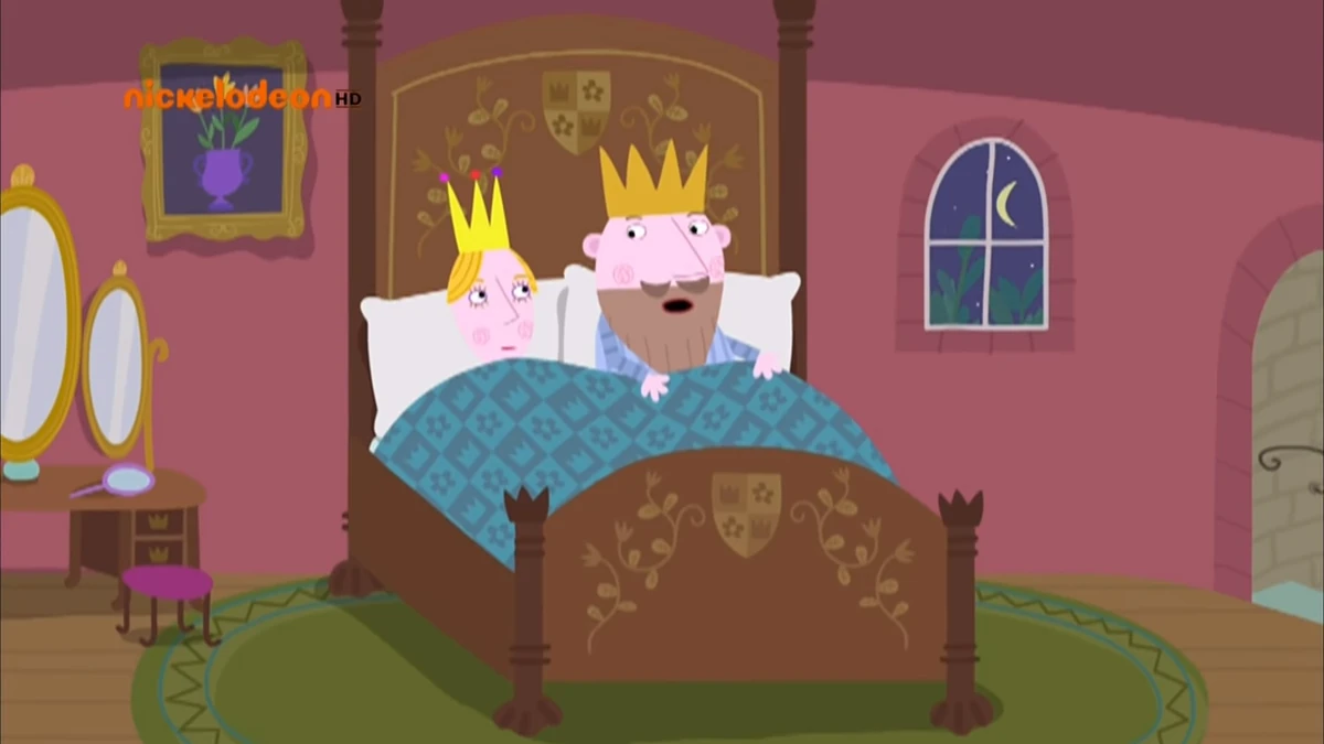 King and Queen Thistle's Bedroom | Ben & Holly's Little Kingdom Wiki ...