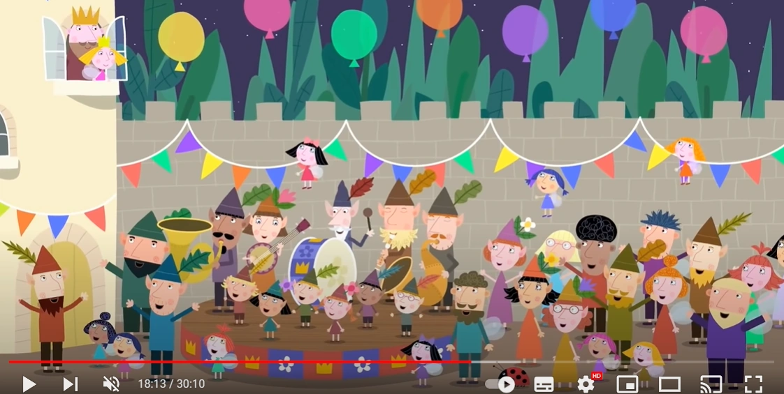 King Thistle's Birthday | Ben & Holly's Little Kingdom Wiki | Fandom