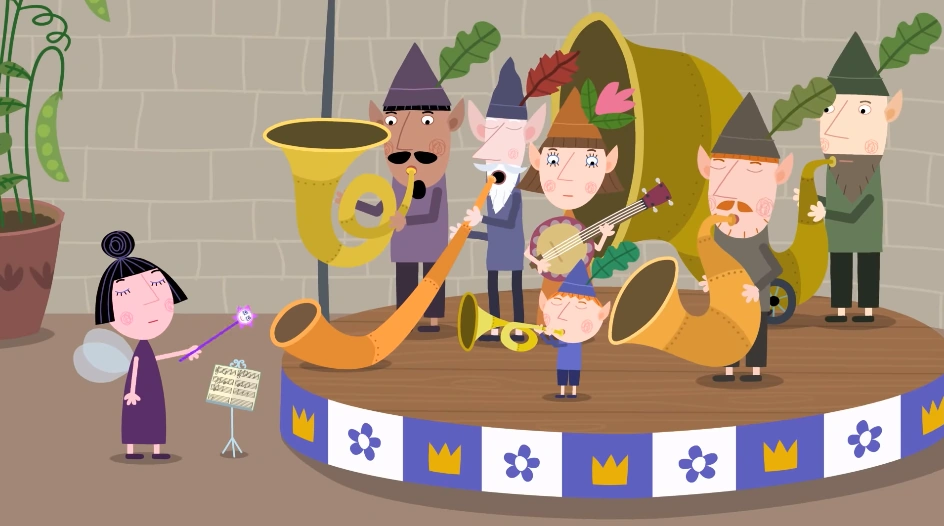 The Elf Band (musical group) | Ben & Holly's Little Kingdom Wiki | Fandom