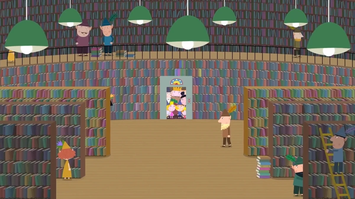 The Great Elf Library | Ben & Holly's Little Kingdom Wiki | Fandom