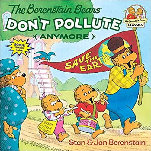 berenstain bears and pollution coloring pages