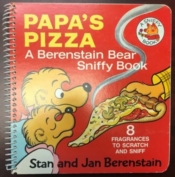 Papa's Pizza: A Berenstain Bear Sniffy Book | Berenstain Bears Wiki ...