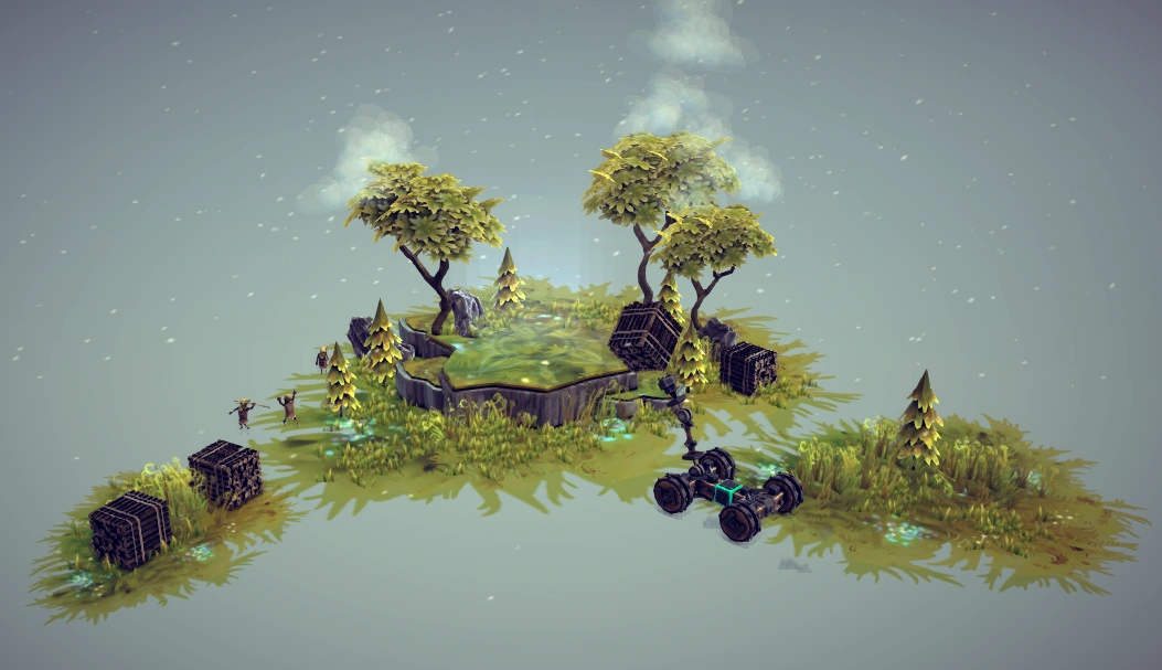 Pine Lumber Site | Besiege Wiki | Fandom