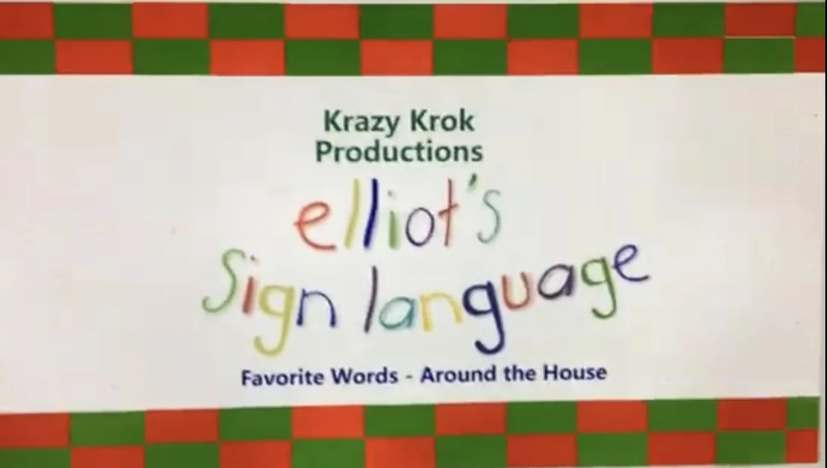 Elliot's Sign Language | Best Baby Einstein Wiki | Fandom