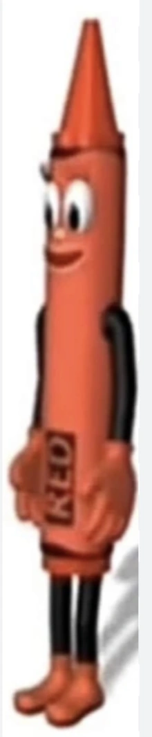 Red CGI Crayon | Best Baby Einstein Wiki | Fandom