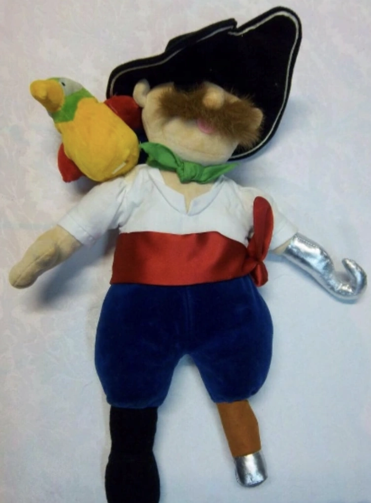 Pirate Puppet with Parrot Plush | Best Baby Einstein Wiki | Fandom