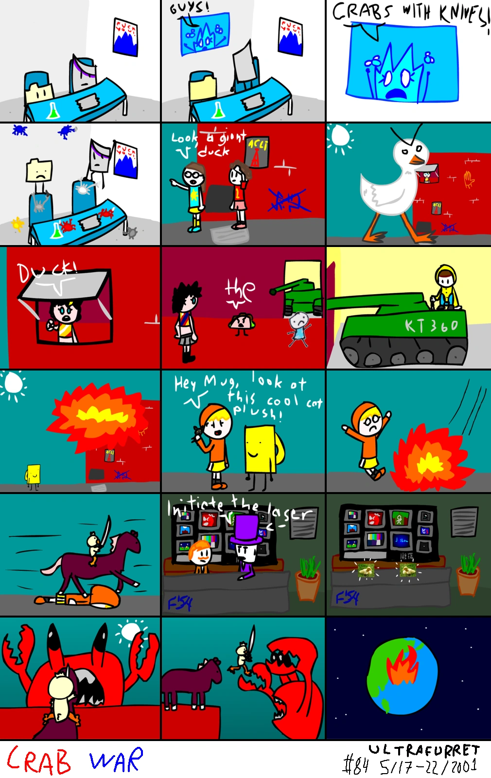 Crab War | Best Comic Ever Wiki | Fandom