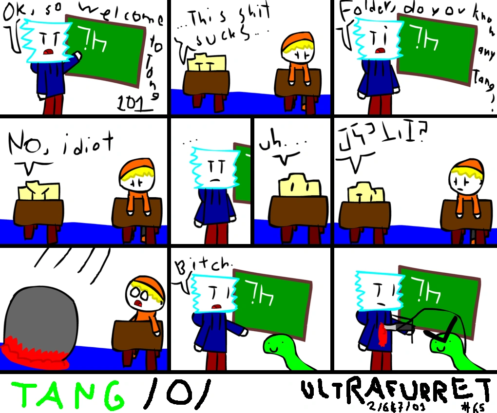 Tang 101 | Best Comic Ever Wiki | Fandom