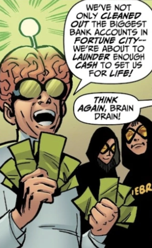 Brain Drain | Best Non DC and Marvel villains Wiki | Fandom