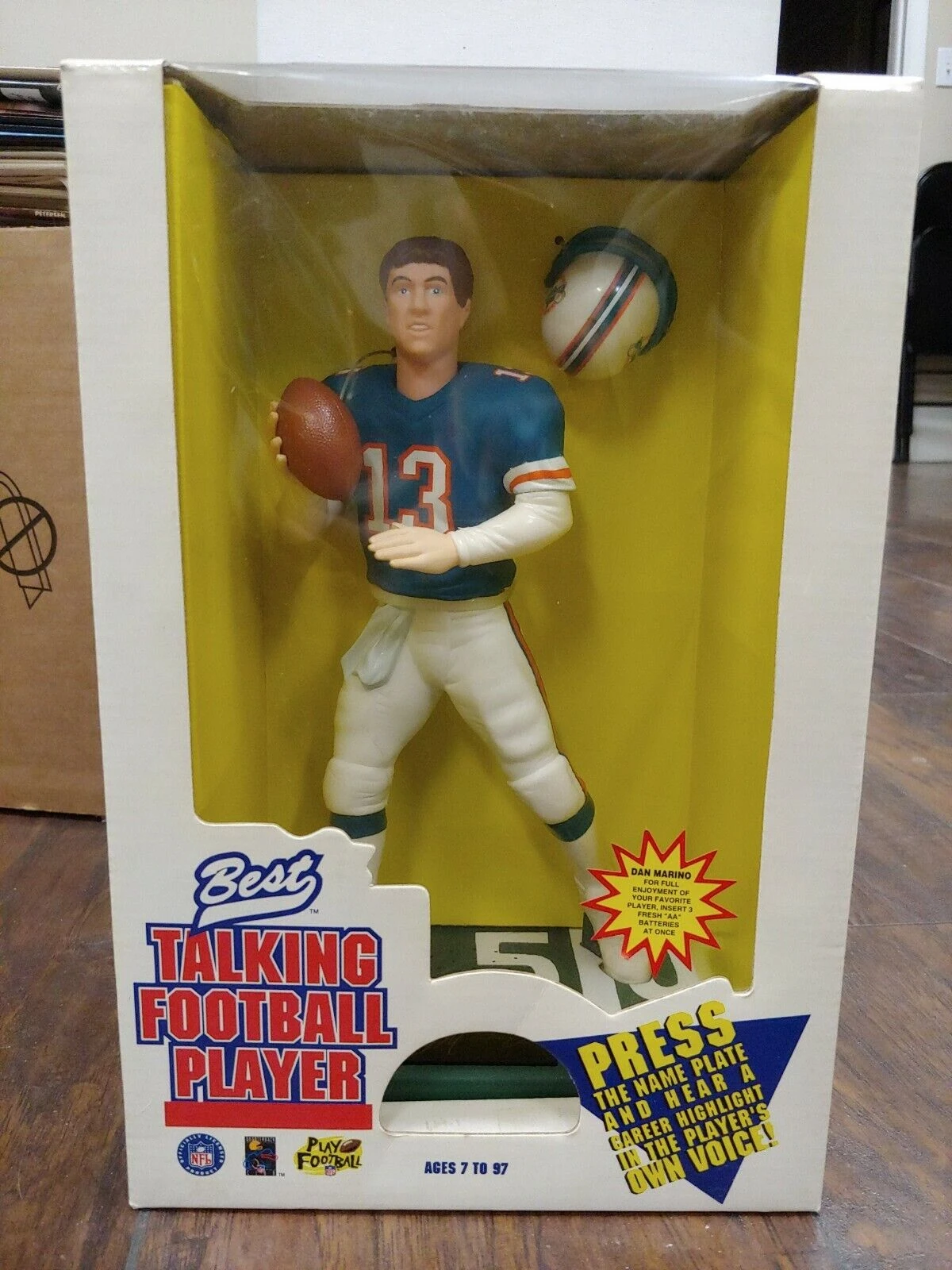Dan Marino (Version 1) | Best Talking NFL Football Player Figures Wiki ...