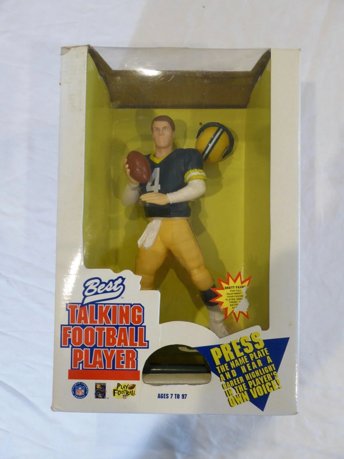 Brett Favre (Version 1) | Best Talking NFL Football Player Figures Wiki ...