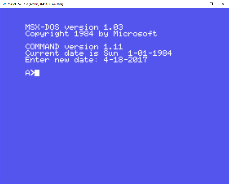 MSX-DOS:1.03:1.11/COMMAND.COM | Beta Changes Wiki | Fandom