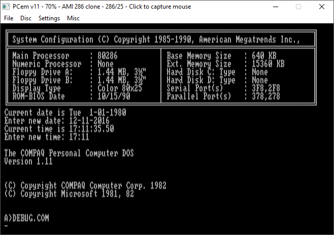MS-DOS:1.25:Sanyo OEM/DEBUG.COM | Beta Changes Wiki | Fandom