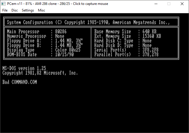 MS-DOS:1.25:Compaq OEM:1.11/IOSYS.COM | Beta Changes Wiki | Fandom