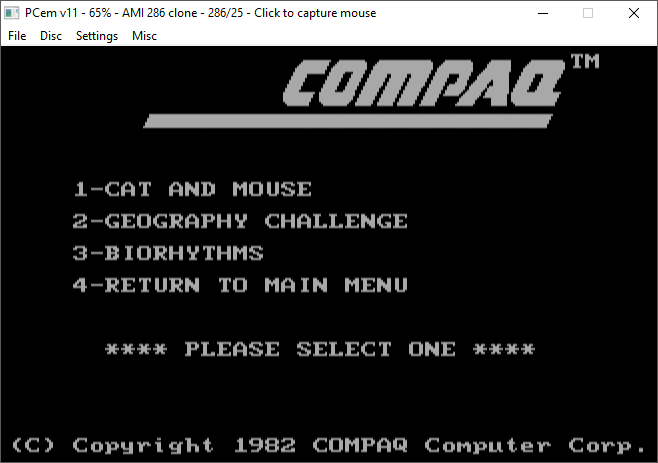 MS-DOS:1.25:Compaq OEM:1.11/DEMO3.BAS | Beta Changes Wiki | Fandom