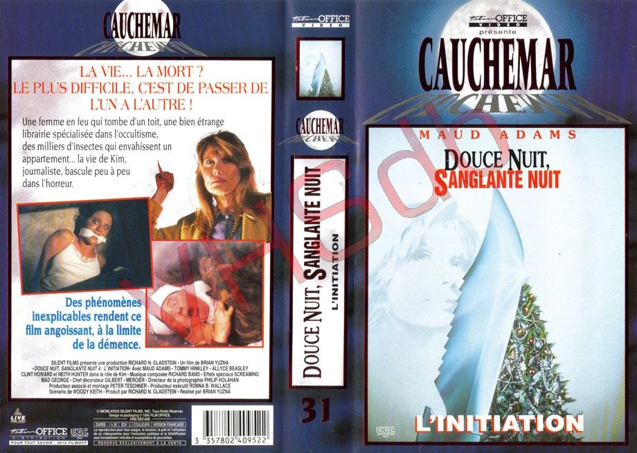 Film Office (France) - Douce nuit, sanglante nuit : L'initiation (1995) (Vente) | Wiki VHS | Fandom