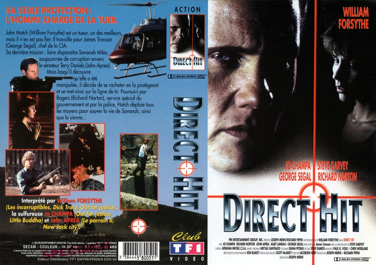 Club TF1 Vidéo (France) - Direct Hit (1995) (Location) | Wiki VHS | Fandom
