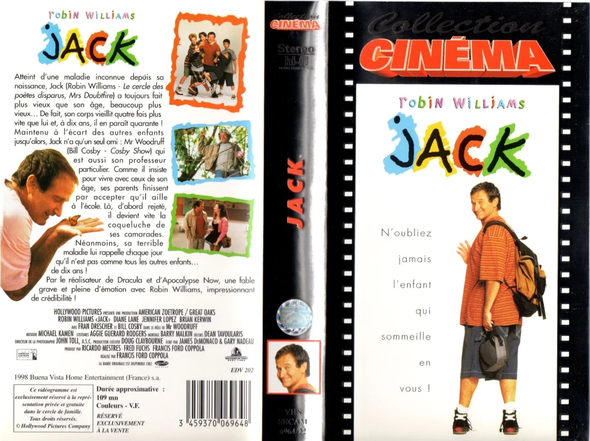 Hollywood Pictures (France) - Jack (1998) (Vente) | Wiki VHS | Fandom