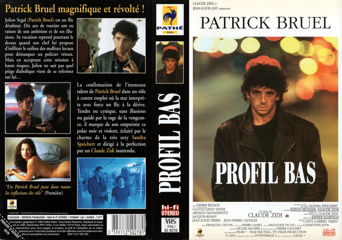 Pathé Vidéo (France) - Profil Bas (1995) (Vente) | Wiki VHS | Fandom