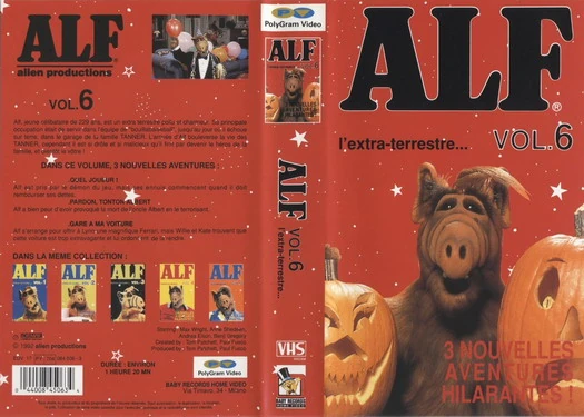 Polygram Video (France) - Alf l'extra-terrestre..., vol 6 (1992) (Vente ...