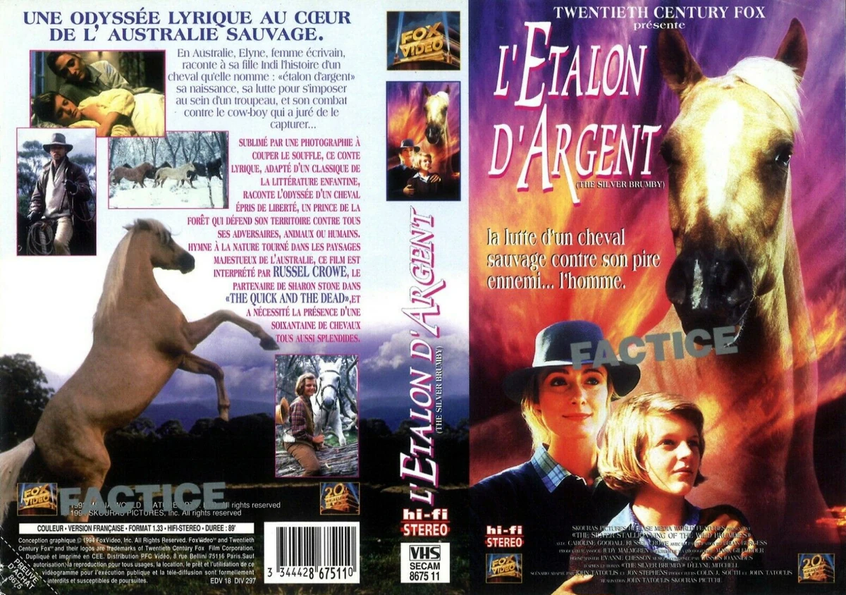 Fox Video (France) - L'étalon d'argent (1994) (Location) | Wiki VHS ...