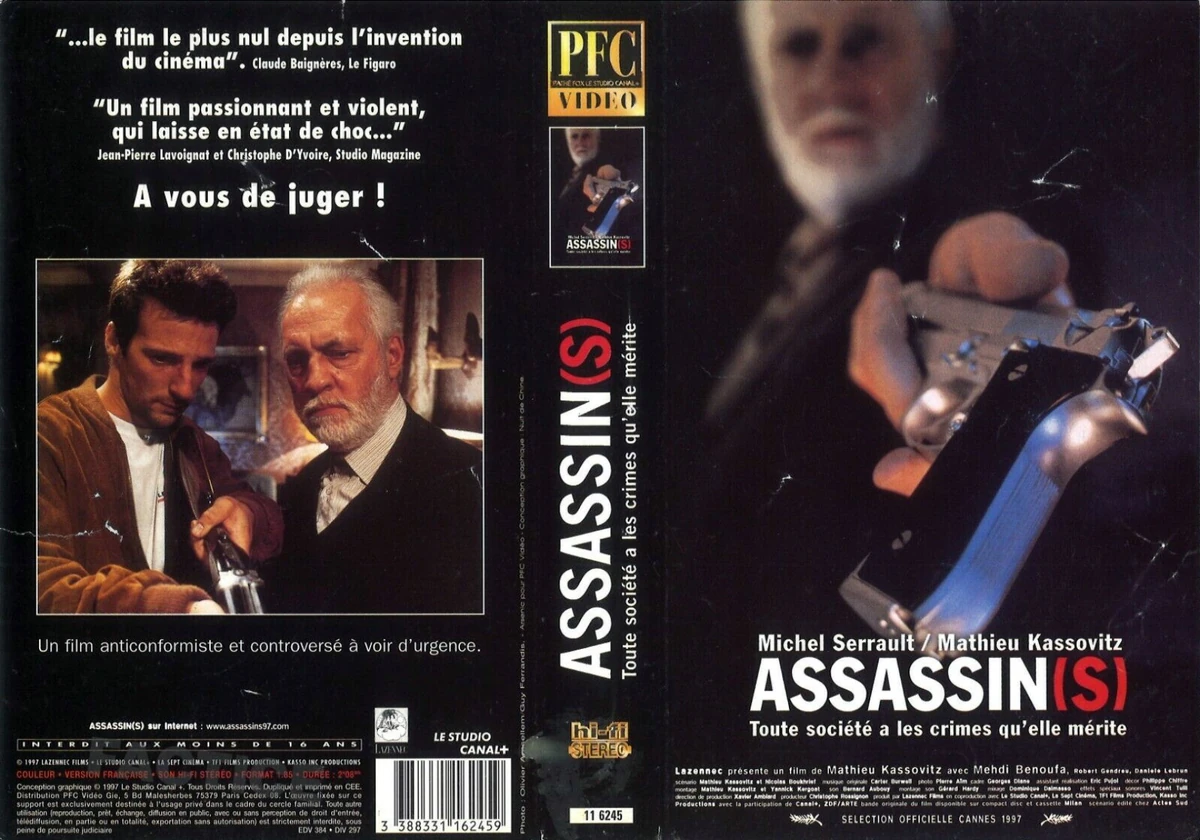 Le Studio Canal + (France) - Assassin(s) (1997) (Location) | Wiki VHS ...