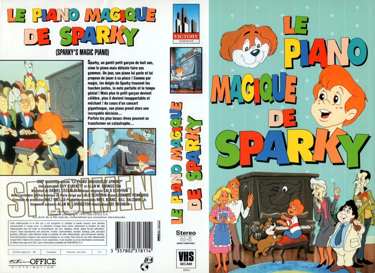Film Office (France) - Le piano magique de Sparky (1992) (Location ...