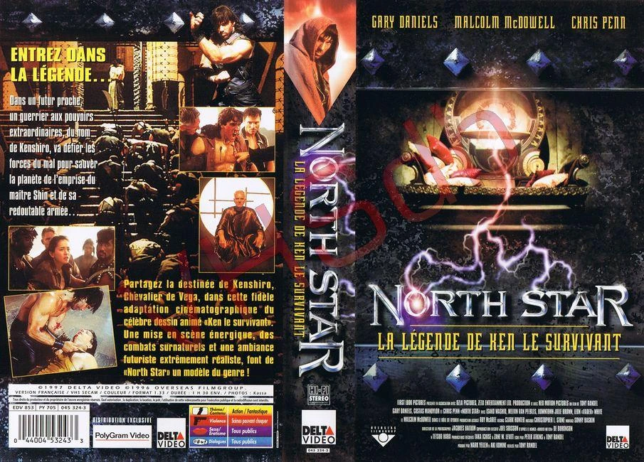 Delta Vidéo (France) - North Star : La légende de Ken le survivant (1997) (Vente) | Wiki VHS ...