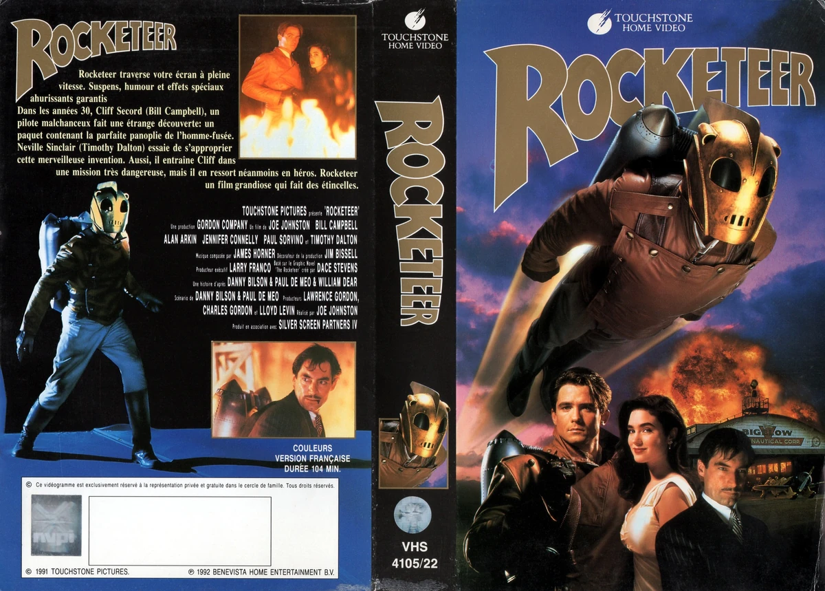 Touchstone Home Video (Belgique) - Rocketeer (1992) (Location) | Wiki ...