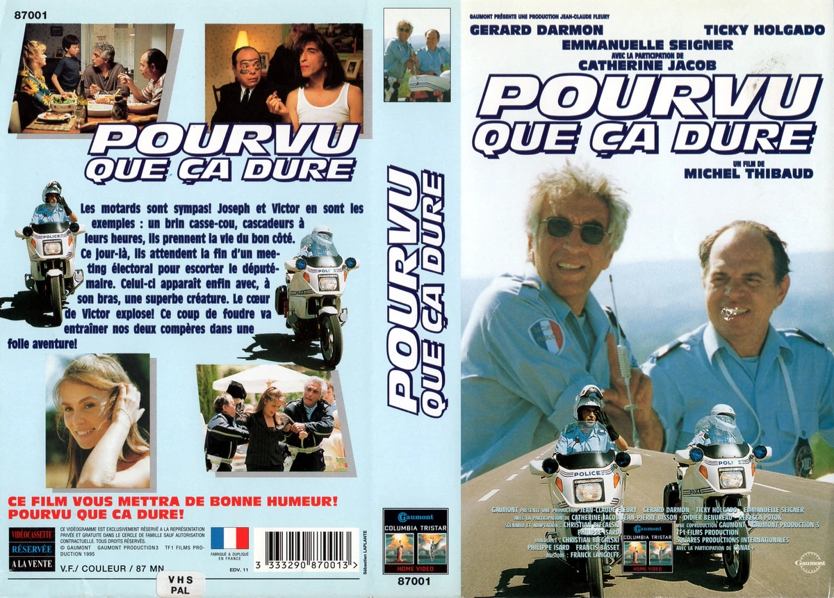 GCTHV (France) - Pourvu que ça dure (1995) (Vente) | Wiki VHS | Fandom