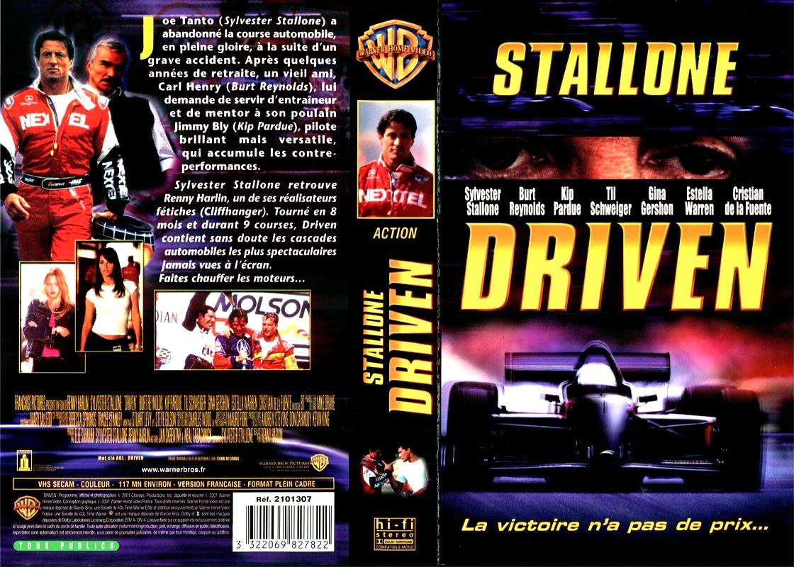 Warner Home Video (France) - Driven (2001) (Vente) | Wiki VHS | Fandom