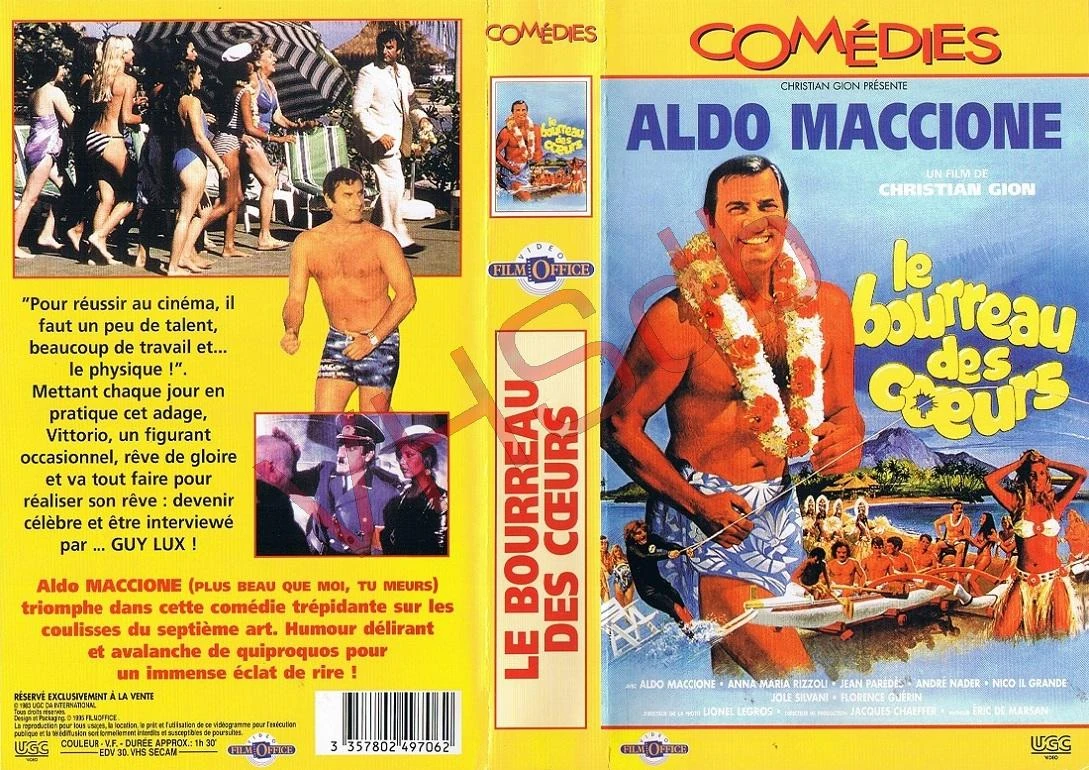 Film Office (France) - Le bourreau des cœurs (1995) (Vente) | Wiki VHS | Fandom