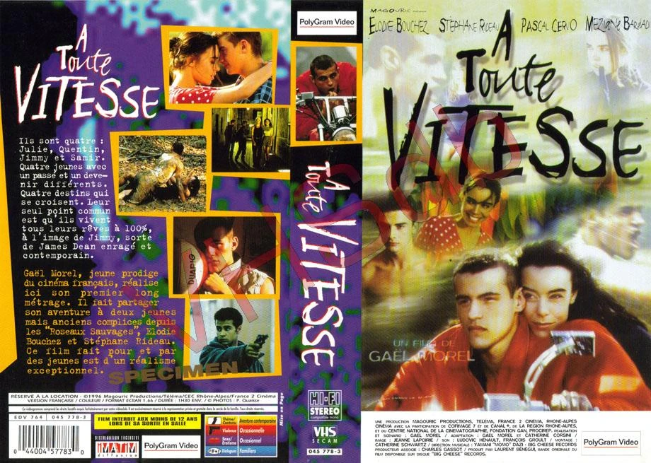 Polygram Video (France) - À toute vitesse (1997) (Location) | Wiki VHS ...