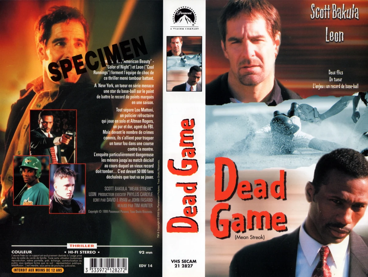 CIC/Paramount (France) - Dead Game (2000) (Location) | Wiki VHS | Fandom